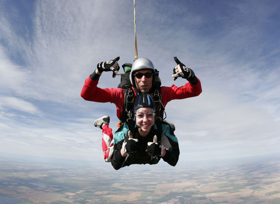 Tandem Skydiving Experience in Calgary area